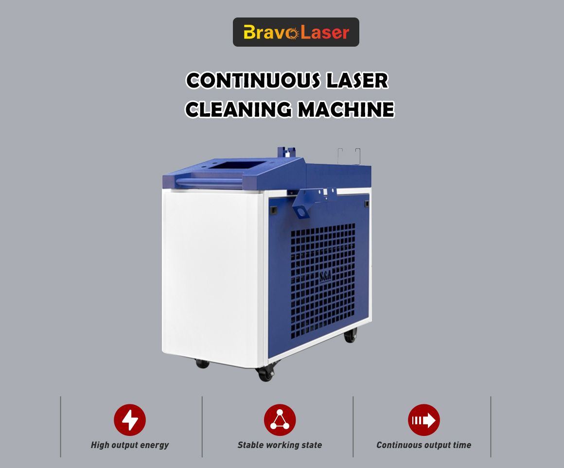 Continuous laser cleaning machine – BravoLaser-Where to buy bravo laser ...